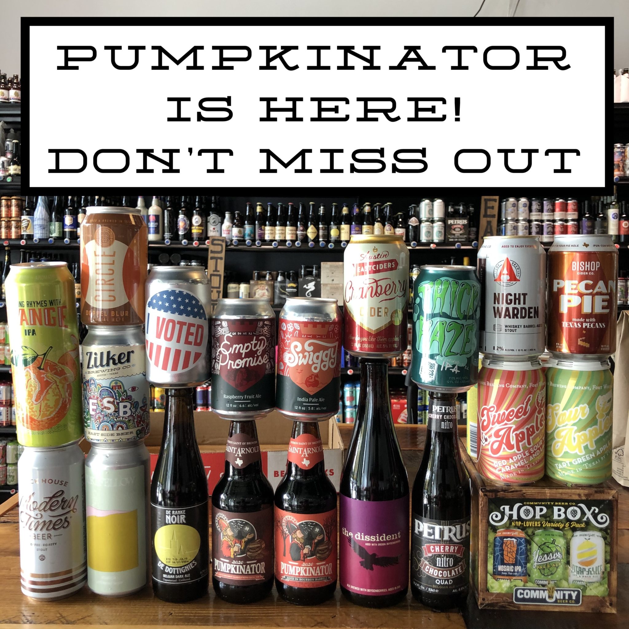 Pumpkinators Are Here! Plus New Draft Beers - WhichCraft
